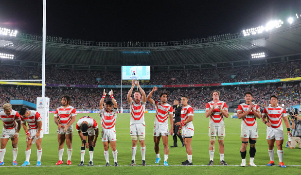 In Photos: Japan beats Russia 30-10 in Rugby World Cup opener - The ...