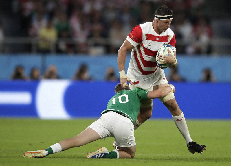Rugby: At 38, Japan lock still a force in upset of Ireland - The Mainichi