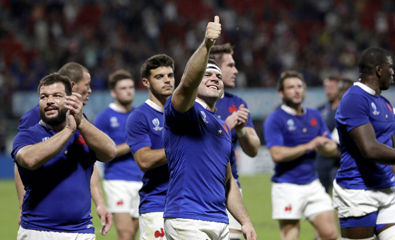 Rugby: France beats Tonga to reach World Cup quarterfinals - The Mainichi