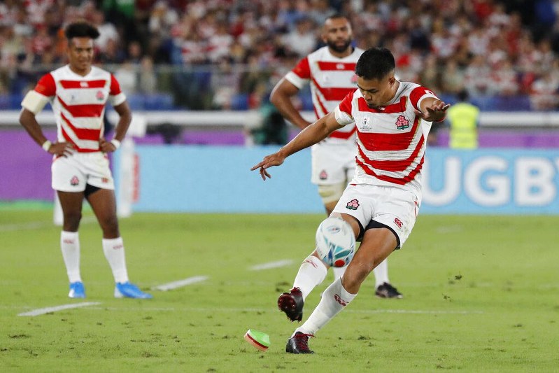 In Photos: Japan beat Scotland 28-21 at Rugby World Cup, advance to q ...