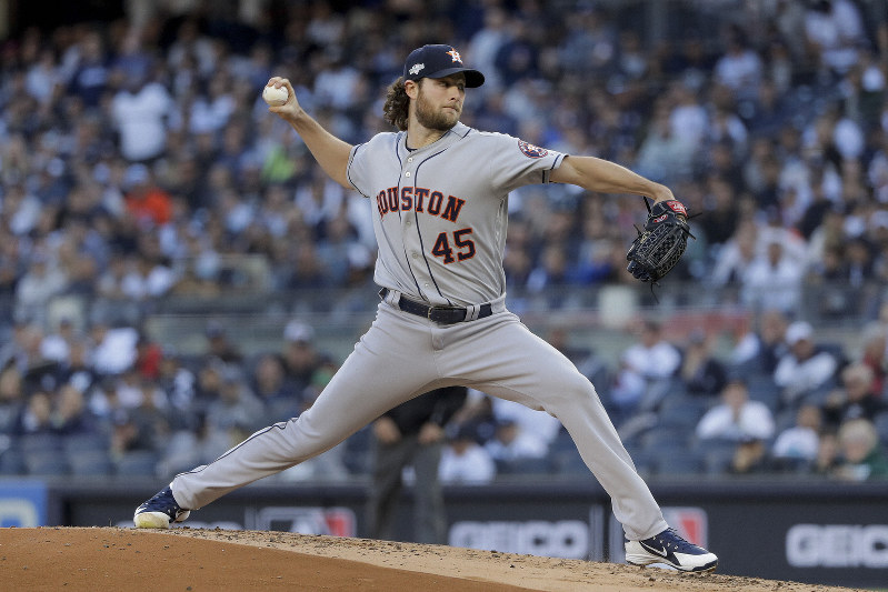 MLB: Cole pitches Astros past Yankees 4-1 for 2-1 lead in ALCS - The ...