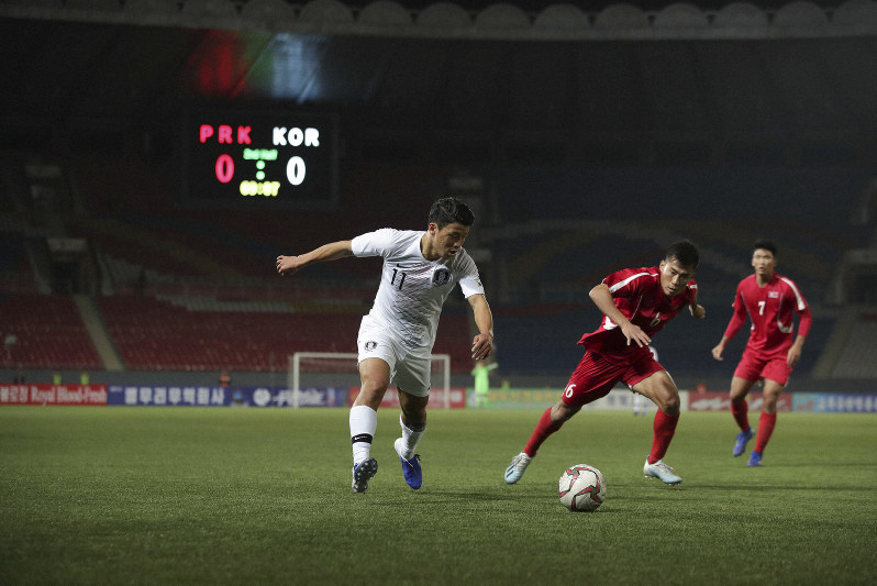 South Korean soccer team tells of 'rough' match in Pyongyang - The Mainichi