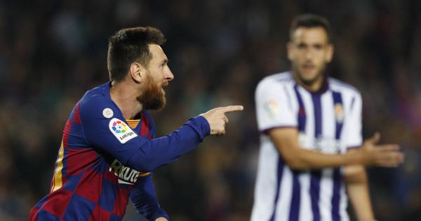 Spanish League: Messi scores 2, leads Barcelona to 5-1 rout of ...