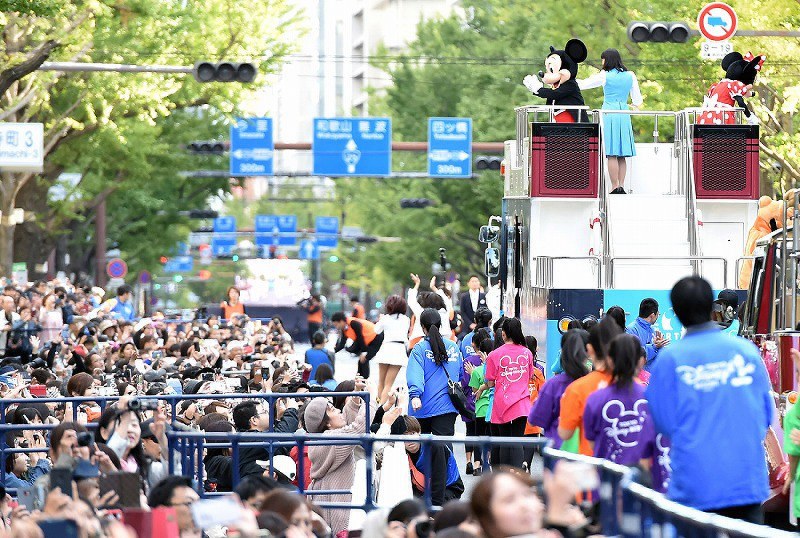 In Photos: Pikachu, Mickey add spark to magical parade in Osaka - The ...