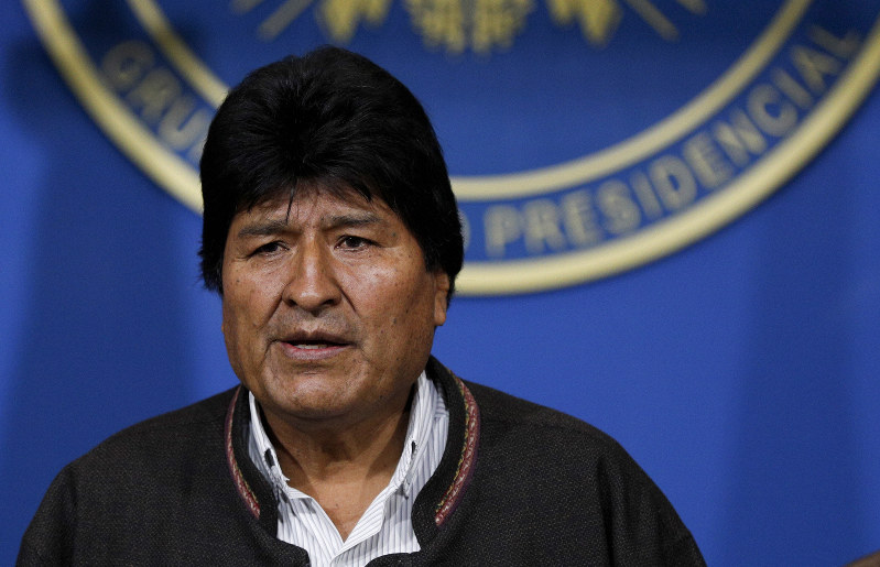 Bolivia's president resigns amid election-fraud allegations - The Mainichi