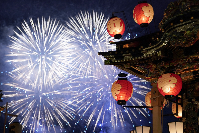Fireworks and floats: Shinto festival carries on centuries-old ...