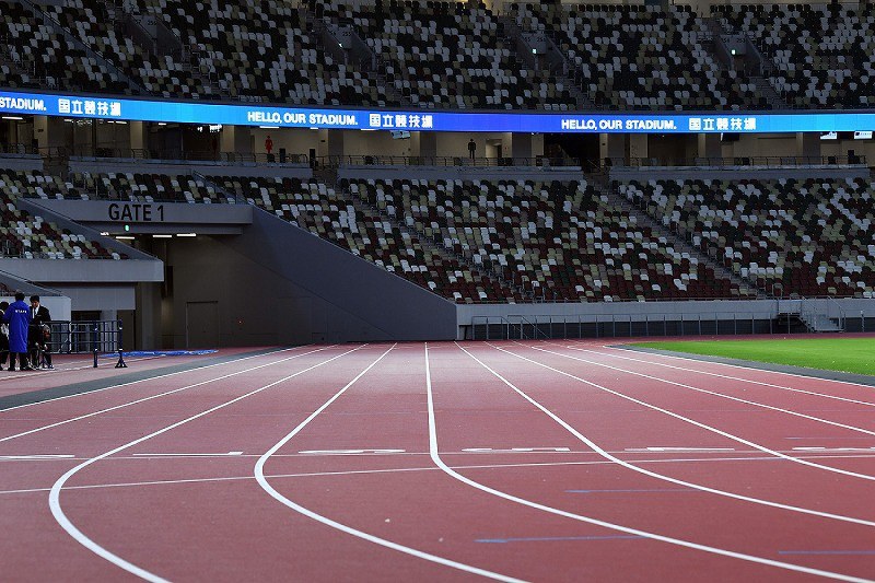 In Photos: New National Stadium completed for 2020 Tokyo Games - The ...