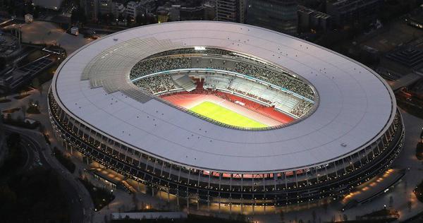 In Photos: New National Stadium completed for 2020 Tokyo Games - The ...