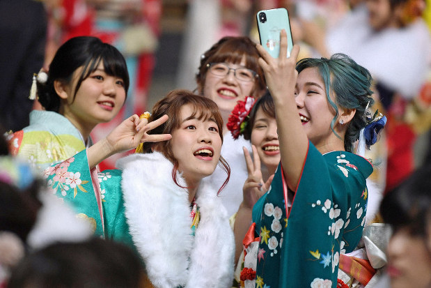 In Photos: New adults join coming-of-age ceremonies across Japan - The ...