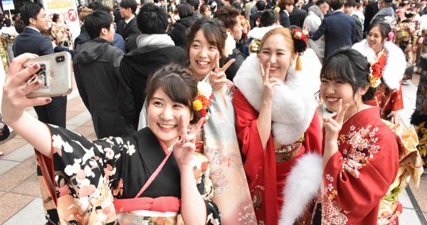 In Photos: New adults join coming-of-age ceremonies across Japan - The ...
