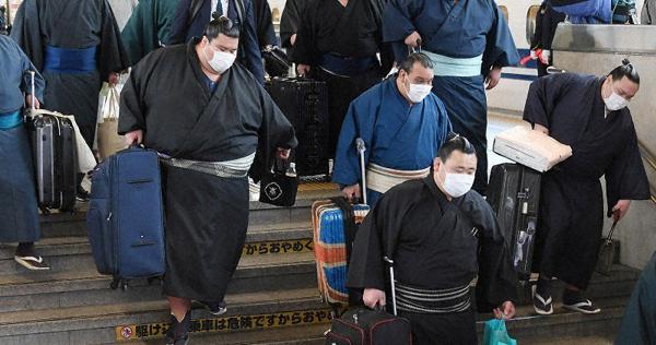Sumo descends on Osaka for spring tourney with face masks, anti-viral ...