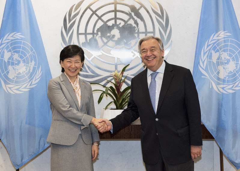 Japan's 'career or family life' choice is abnormal: UN Under-Secretary ...
