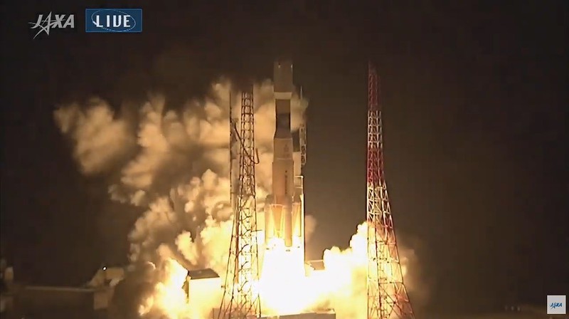 In Photos: Japan rocket carrying Kounotori cargo vessel lifts off on ...