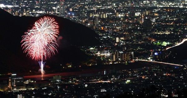 In Photos: Surprise fireworks light up skies across Japan in bid to ...