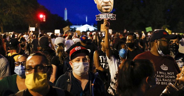 Largely peaceful protests against police brutality march on - The Mainichi