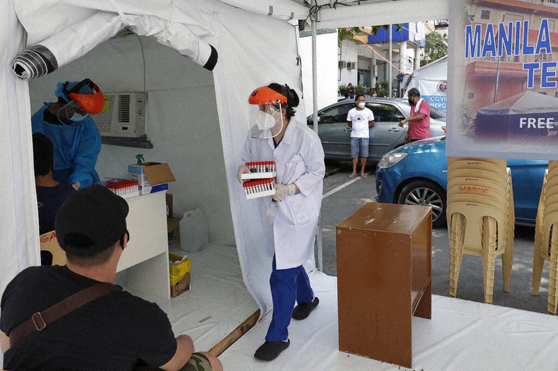 Philippine capital returning to lockdown as virus surges - The Mainichi