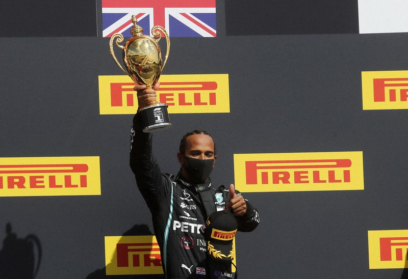 F1: Hamilton wins British GP to close in on Schumacher's record - The ...
