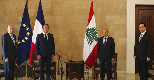 Lebanon leaders name favorite for PM before Macron's visit - The Mainichi