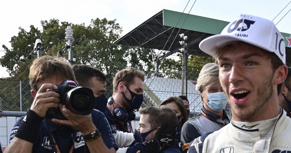 F1: Gasly surprise Italian GP winner as Hamilton given penalty - The ...