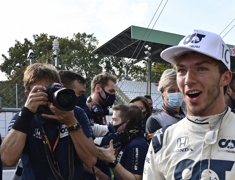 F1: Gasly surprise Italian GP winner as Hamilton given penalty - The ...