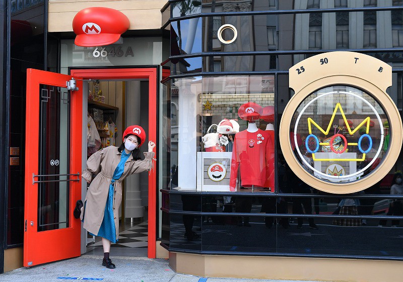 In Photos: 'Mario'-themed cafe, goods store debut at Universal Studios ...
