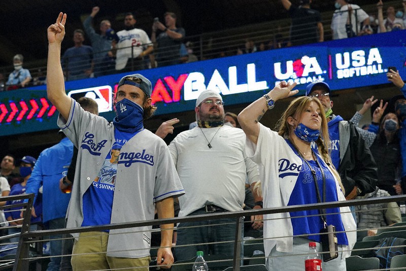 MLB: Rays, Dodgers grateful to have fans at neutral-site Series - The ...