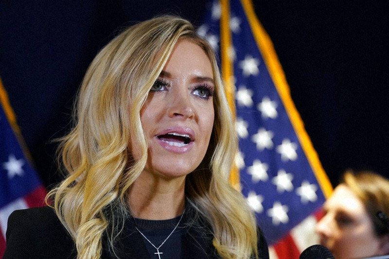 McEnany wears 2 hats as WH press secretary, campaign adviser - The Mainichi