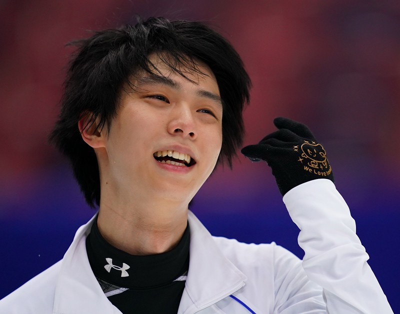 In Photos: Yuzuru Hanyu, other Japanese figure skaters warm up for ...