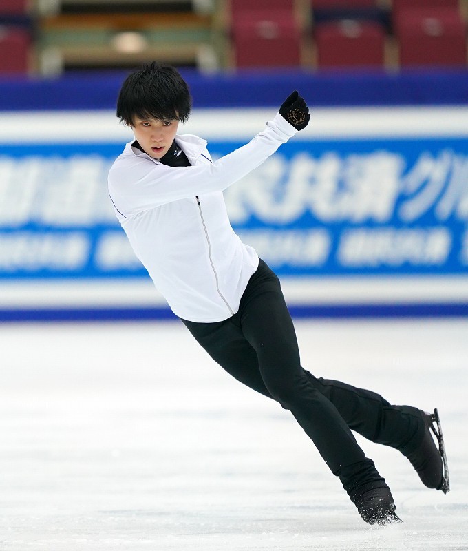 In Photos: Yuzuru Hanyu, other Japanese figure skaters warm up for ...