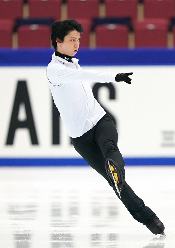 In Photos: Yuzuru Hanyu, other Japanese figure skaters warm up for ...