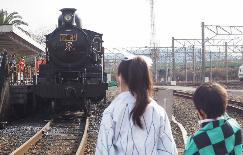 Kyoto Railway Museum gives 'Demon Slayer' fans chance to ride steam ...