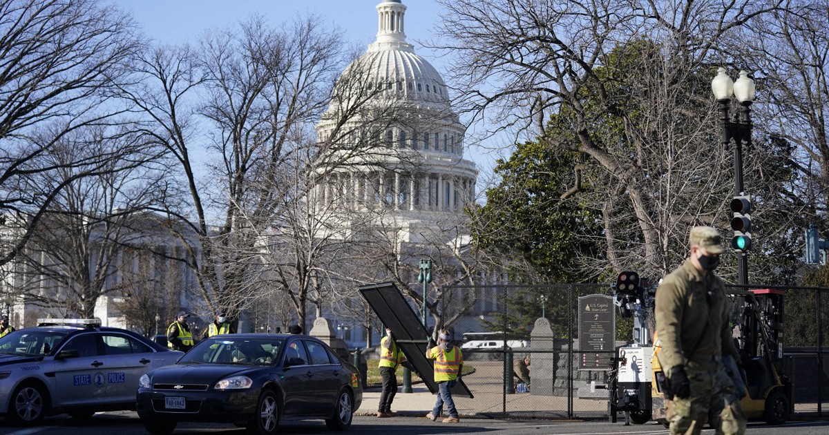 US Capitol siege raises security concerns for Biden inaugural - The ...