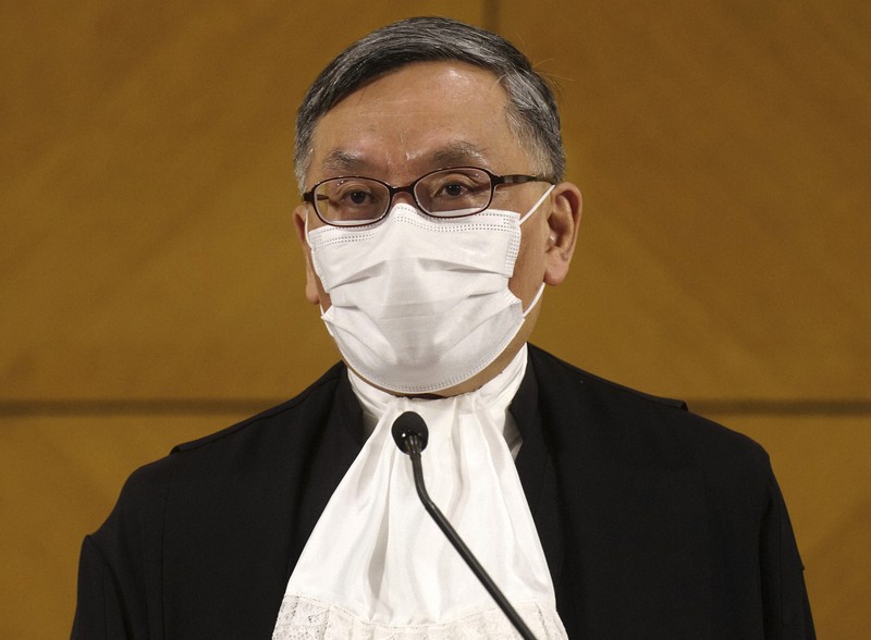 Hong Kong's new top judge urges impartiality in courts - The Mainichi
