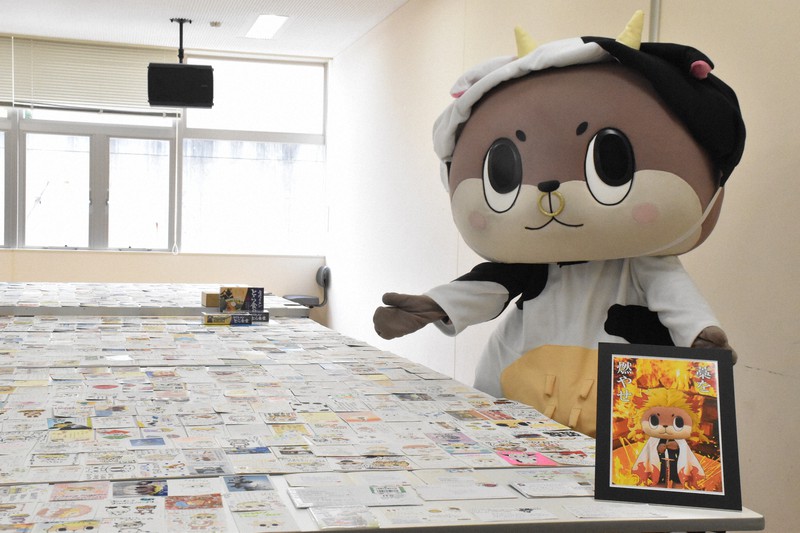 Popular West Japan local mascot Shinjo-kun receives 1,568 New Year's ...