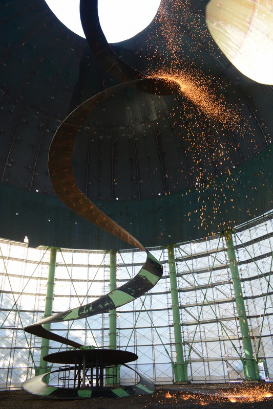 Watermelon-themed gas tank in Japan dismantled like peeled apple - The ...