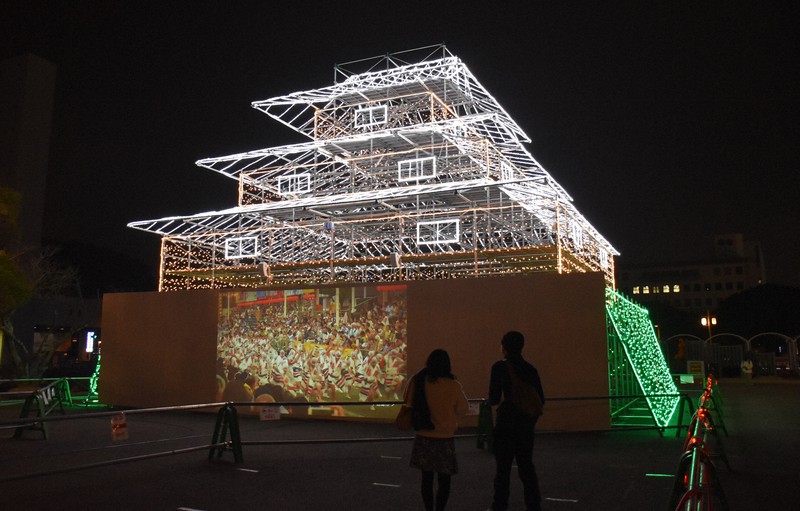 LED castle keep made with $190K virus subsidy draws criticism in west ...