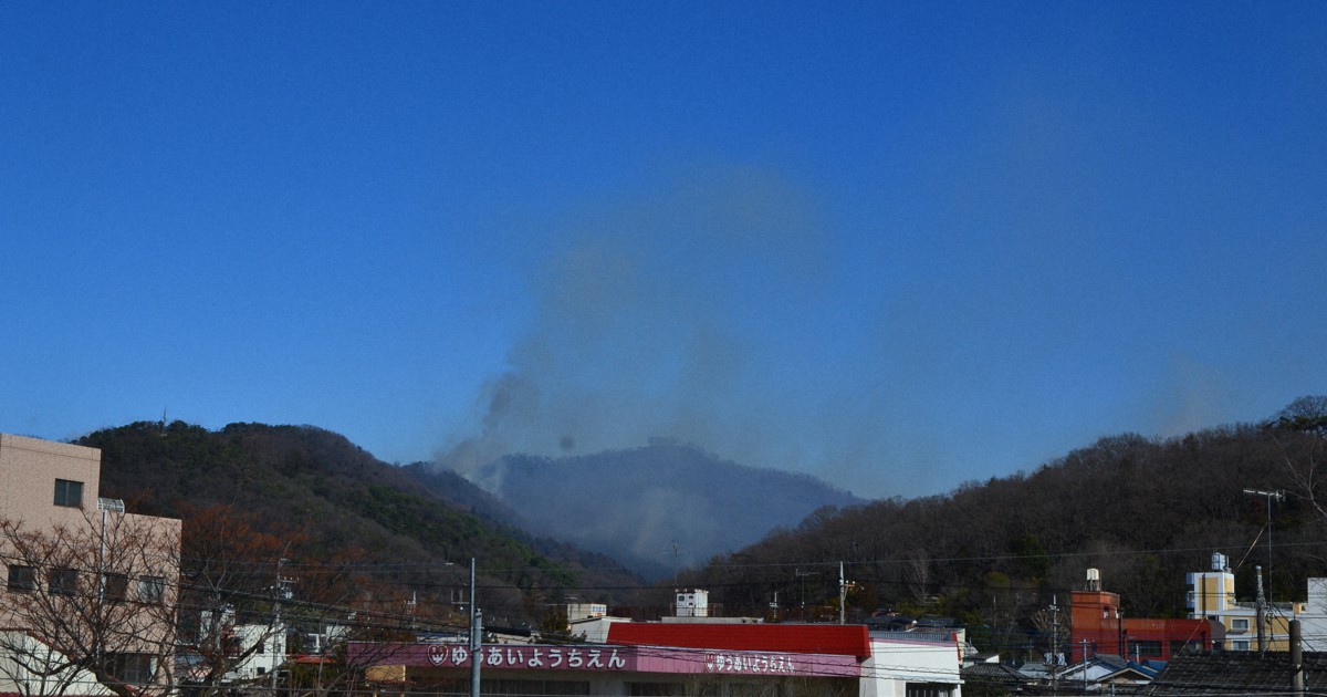 In Photos: Wildfire burns across more than 10 hectares of east Japan ...