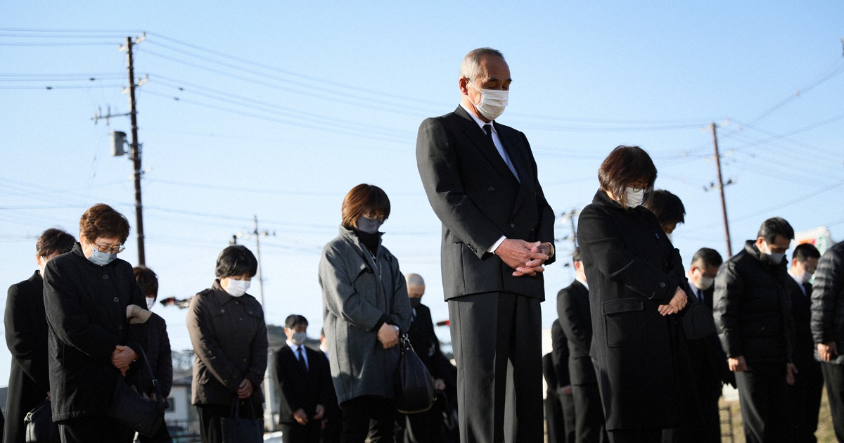In Photos: Northeast Japan marks 10 years since 3.11 earthquake ...