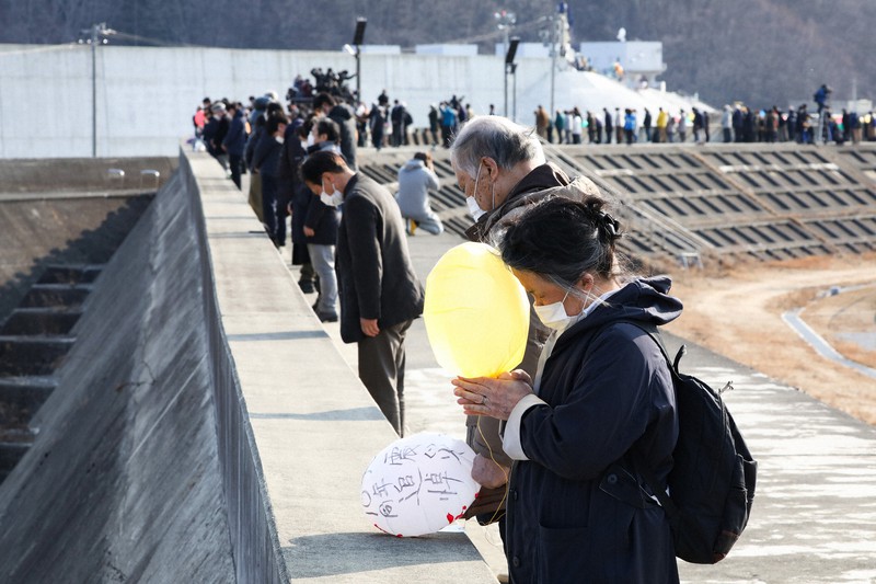 In Photos: Northeast Japan marks 10 years since 3.11 earthquake ...