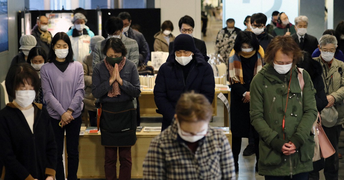 In Photos: Northeast Japan marks 10 years since 3.11 earthquake ...