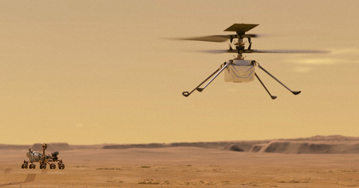 Part of Wright brothers' 1st airplane on NASA's Mars chopper - The Mainichi