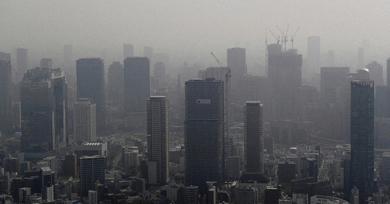 Yellow dust hits many areas from western to northern Japan creating ...