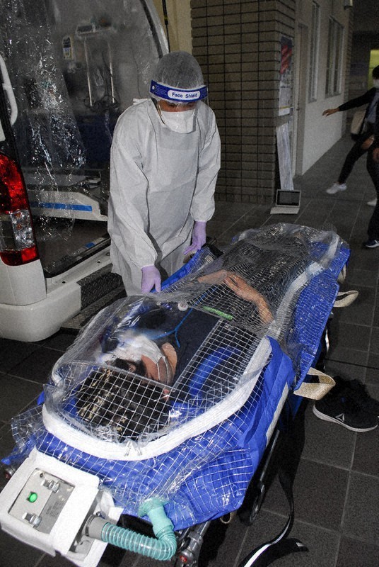 Osaka Pref. hospital crowdfunds capsule-shaped isolation unit for virus ...