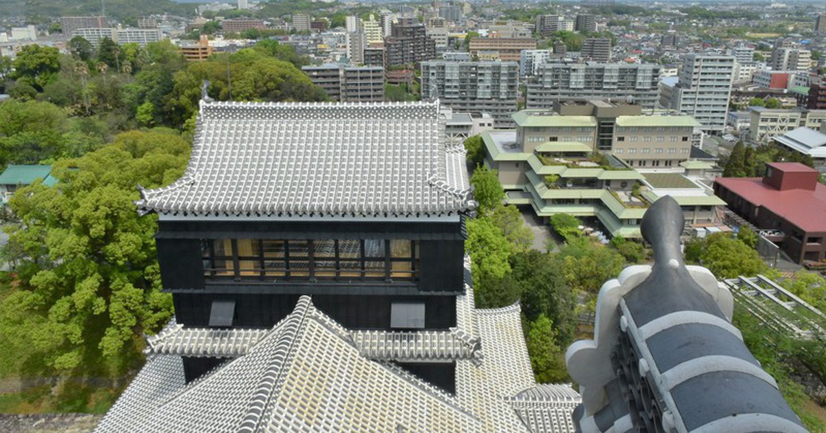 In Photos: Restored Kumamoto Castle unveiled to media - The Mainichi