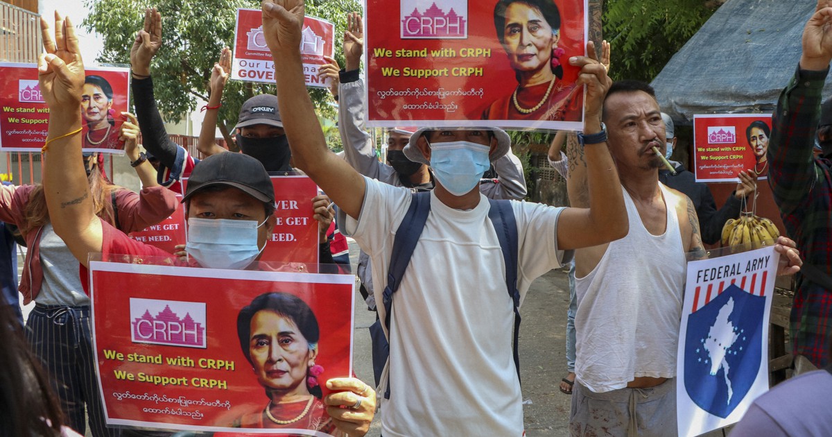 Myanmar security forces attack town that resisted with arms - The Mainichi