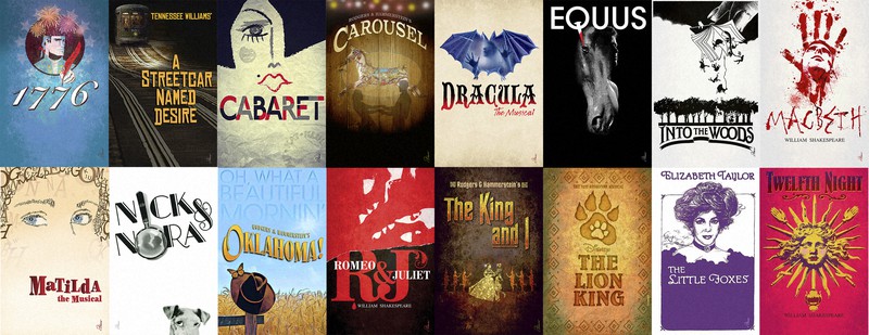 Rejected Broadway posters on sale to help theater community - The Mainichi