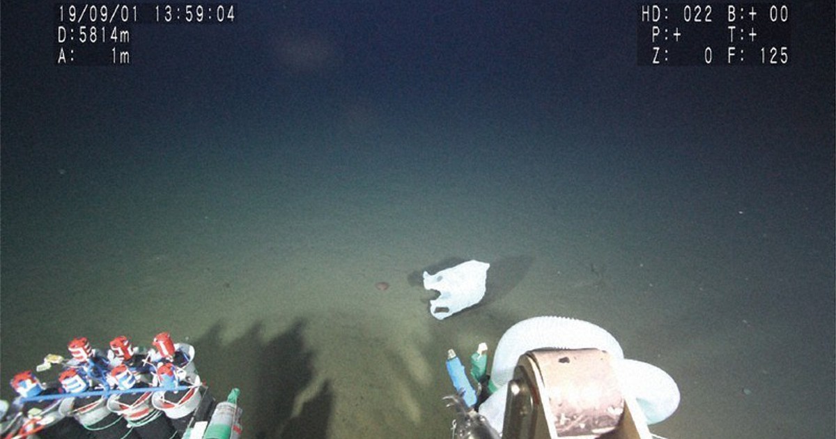 Huge amounts of plastic trash found on deep seafloor off Chiba Pref. in ...