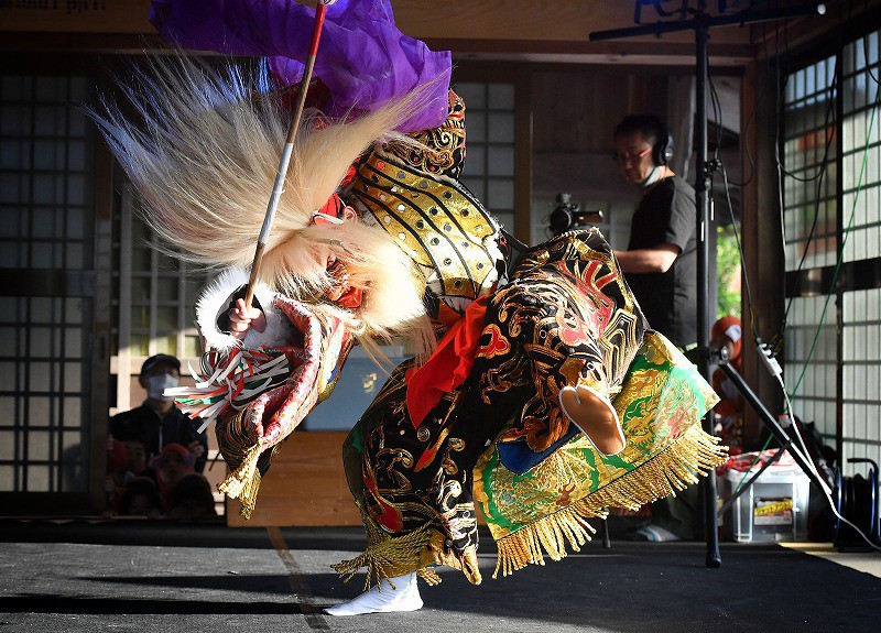 In Photos: Children perform traditional 'Iwami Kagura' dance in west ...
