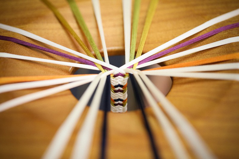 In Photos: Tokyo's traditional 'kumihimo' cord craft interlaces threads ...