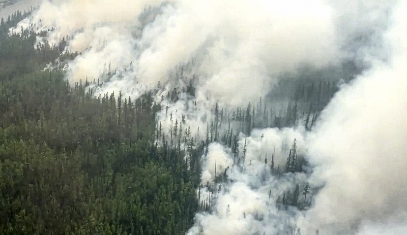 Wildfires blaze in Siberia, Russian Far East - The Mainichi